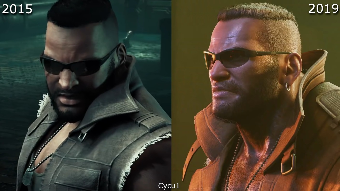Final Fantasy VII Remake’s Character Models And Graphics Compared ...
