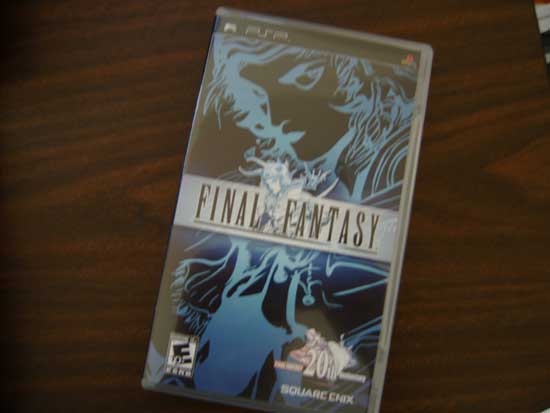 Final Fantasy: Anniversary Edition and the neon blue box - Siliconera