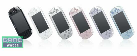 PSP slim blooms in six colors - Siliconera