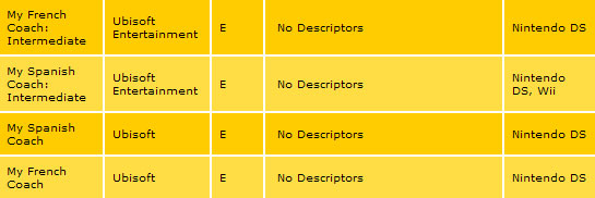 Ubisoft expanding their language training line up - Siliconera