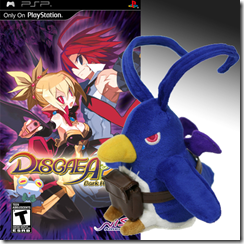 Prinny Laharl Plush Bundled With Disgaea 2: Dark Hero Days Set - Siliconera