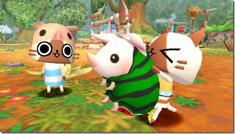 More Adorable Screenshots Of Capcom’s Monster Hunter Felyne Spinoff ...