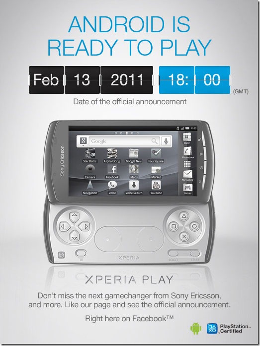 PlayStation Phone Revealed As Xperia Play - Siliconera