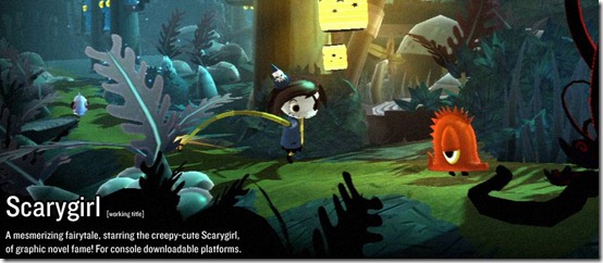 Scarygirl Graphic Novel Gets Game From Square Enix - Siliconera