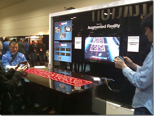 Augmented Reality Game, Magnet, Turns Your PlayStation Vita Into A Pong ...