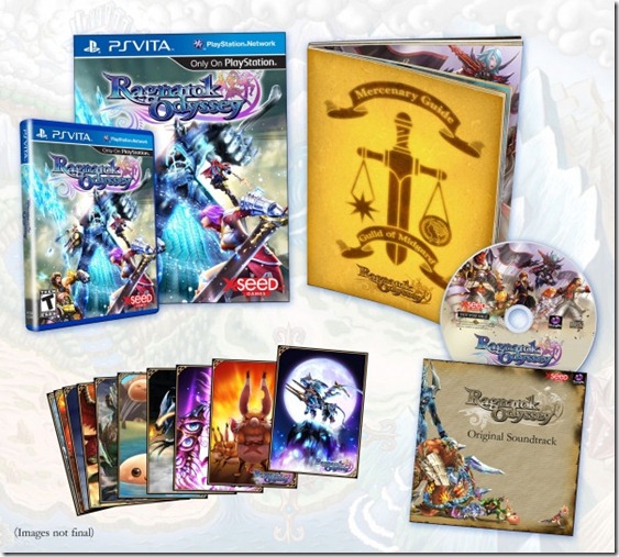 Ragnarok Odyssey Mercenary Edition Comes With Soundtrack CD And Art ...