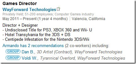 WayForward Technologies Working On Multiplatform Wii U, Xbox 360, PS3 ...