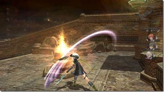 The Legend Of Heroes: Trails In The Flash II's Field Attacks In Action ...