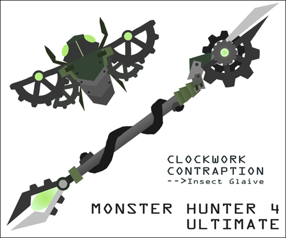 Fan Designed Insect Glaive Makes It Into Monster Hunter 4 Ultimate ...