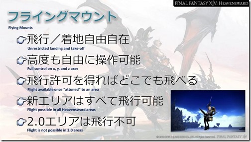 How Flying Mounts Will Work In Final Fantasy XIV: Heavensward - Siliconera