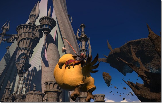 Fat Chocobos Can Fly In Final Fantasy XIV: Heavensward - Siliconera