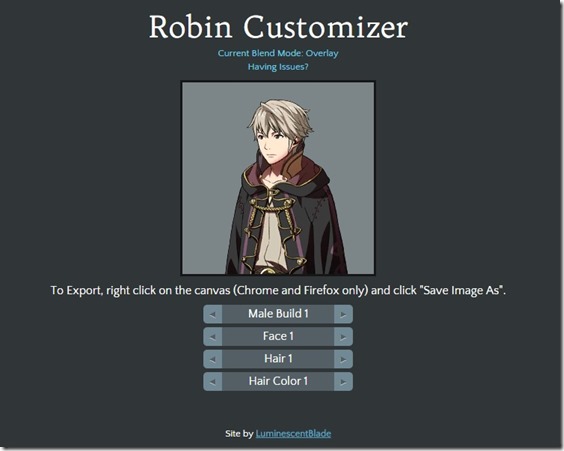 Fan Makes His Own Fire Emblem Character Creators - Siliconera