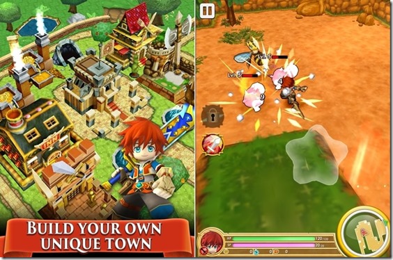 Colopl Rune Story Blends City Building With An Action RPG - Siliconera