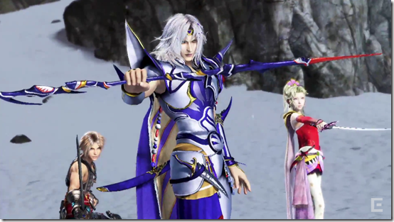 Cecil Shows His Paladin And Dark Knight Modes In Dissidia Final Fantasy ...