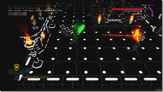 ASCII Dungeon Crawlers Given A Bloody Makeover With Brut@l - Siliconera