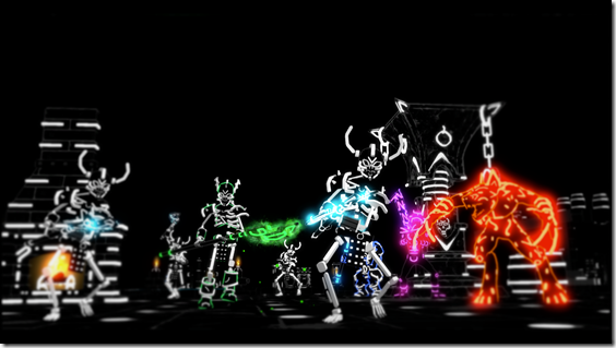 ASCII Dungeon Crawlers Given A Bloody Makeover With Brut@l - Siliconera