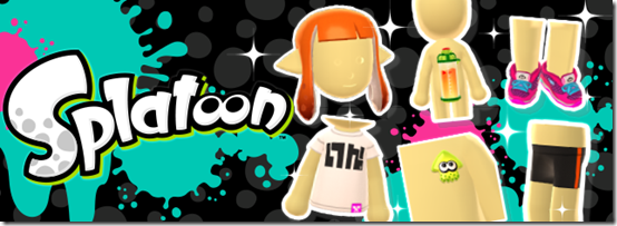 Miitomo Video Shows Off Splatoon Crossover Items - Siliconera
