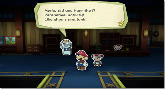 Mario Explores A Haunted Hotel In Latest Paper Mario: Color Splash ...