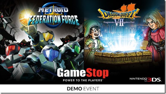 Upcoming GameStop Event Will Let You Try Out Demos For Federation Force ...