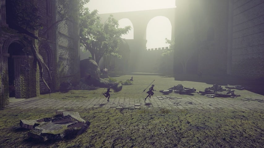 NieR: Automata’s New Screenshots Dive Deeper Into Its Forest Zone ...