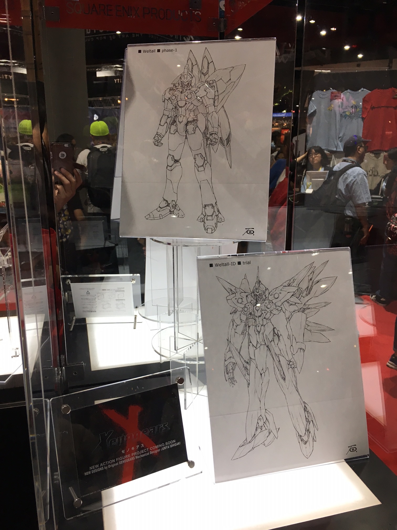 NieR: Automata Prototype Figures And Xenogears Designs Appear At SDCC ...