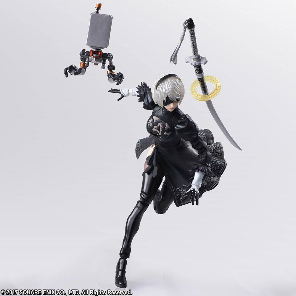 NieR: Automata Bring Arts’ Realistic 2B & Machine Lifeform Set Are Now ...