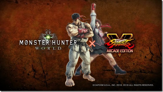 Ryu And Sakura Collaboration Costumes Revealed For Monster Hunter ...