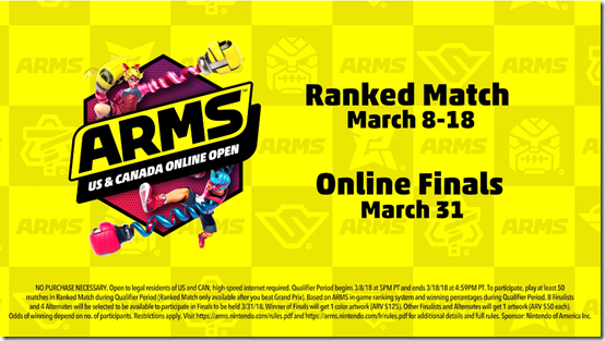 ARMS Gets A US & Canada Online Open On March 8 And A New Global ...