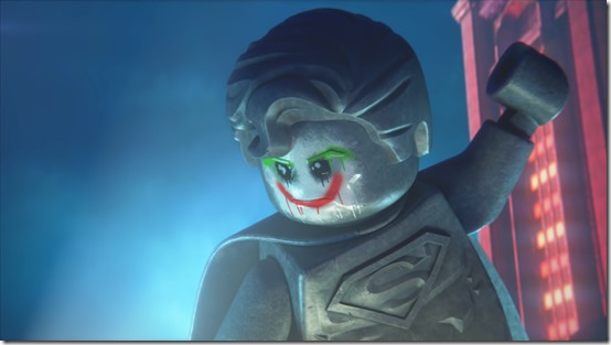Lego DC Super-Villains Teaser Shows A Defaced Superman Statue - Siliconera
