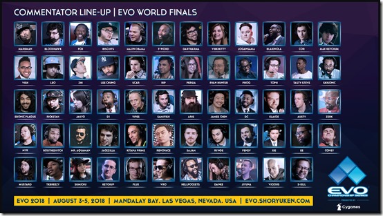 Get Hype For Evo 2018 With Its Tournament & Streaming Schedules ...