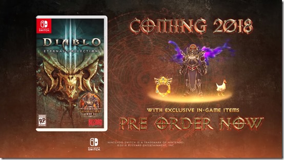 Diablo III: Eternal Collection Officially Announced For Nintendo Switch ...