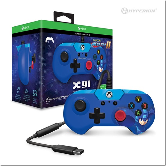 Mega Man 11 Is Getting A Themed Wired Controller For Xbox One And PC By ...