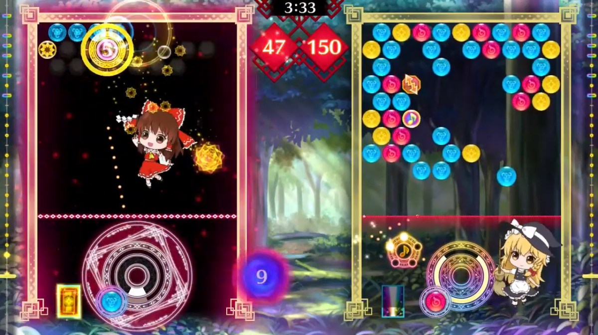 Touhou Spell Bubble Gets a New Gameplay Trailer - Siliconera