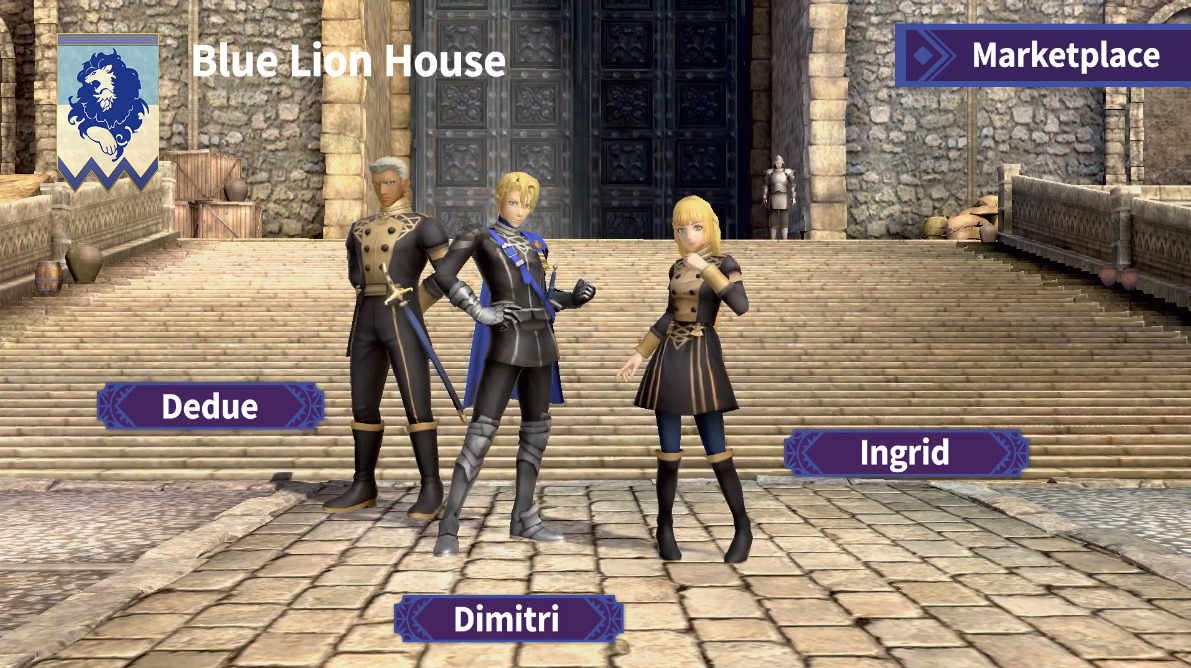 The Three House Leaders Will Appear on the Garreg Mach Monastery Stage ...