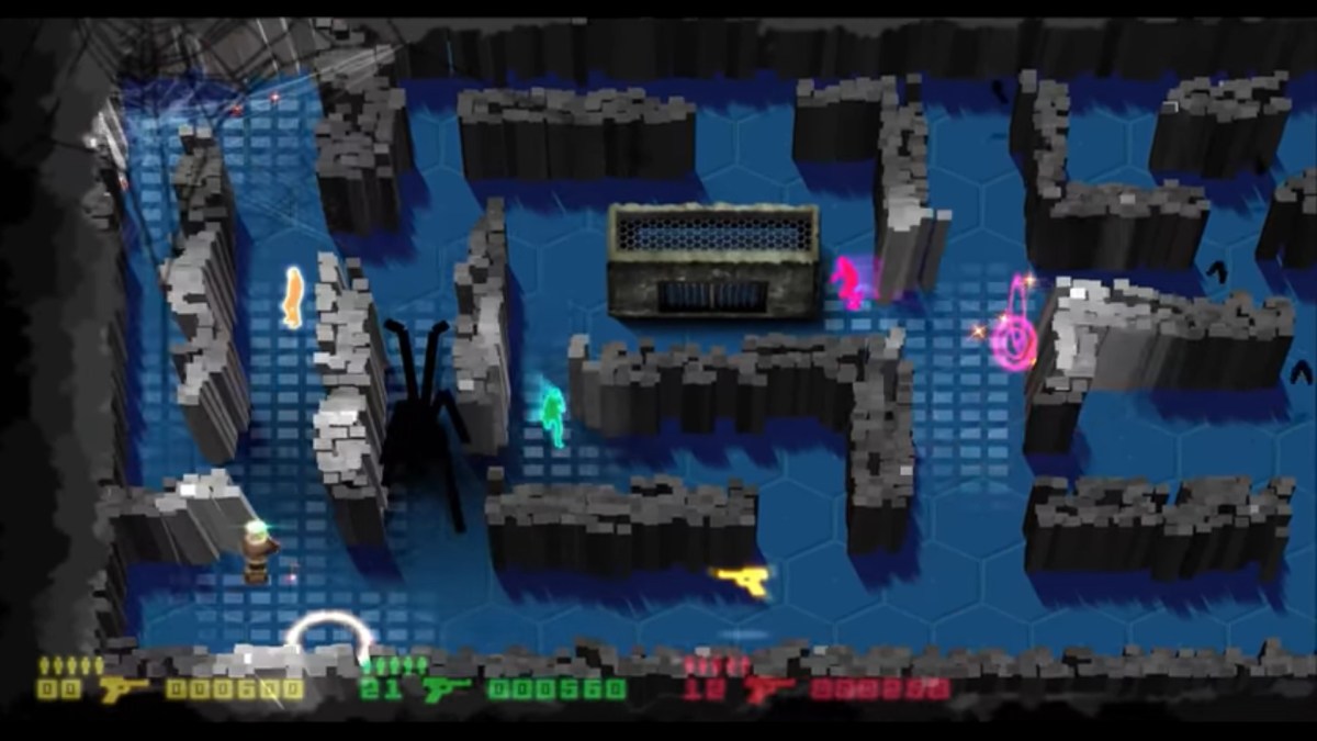 Intellivision Amico Night Stalker Made By Digital Eclipse and Other Ocean