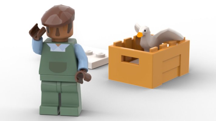 Untitled Goose Game Lego Set Is Up for Votes on Lego Ideas - Siliconera