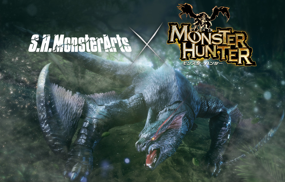The Monster Hunter S.H.MonsterArts Nargacuga Figure May Spike Your ...