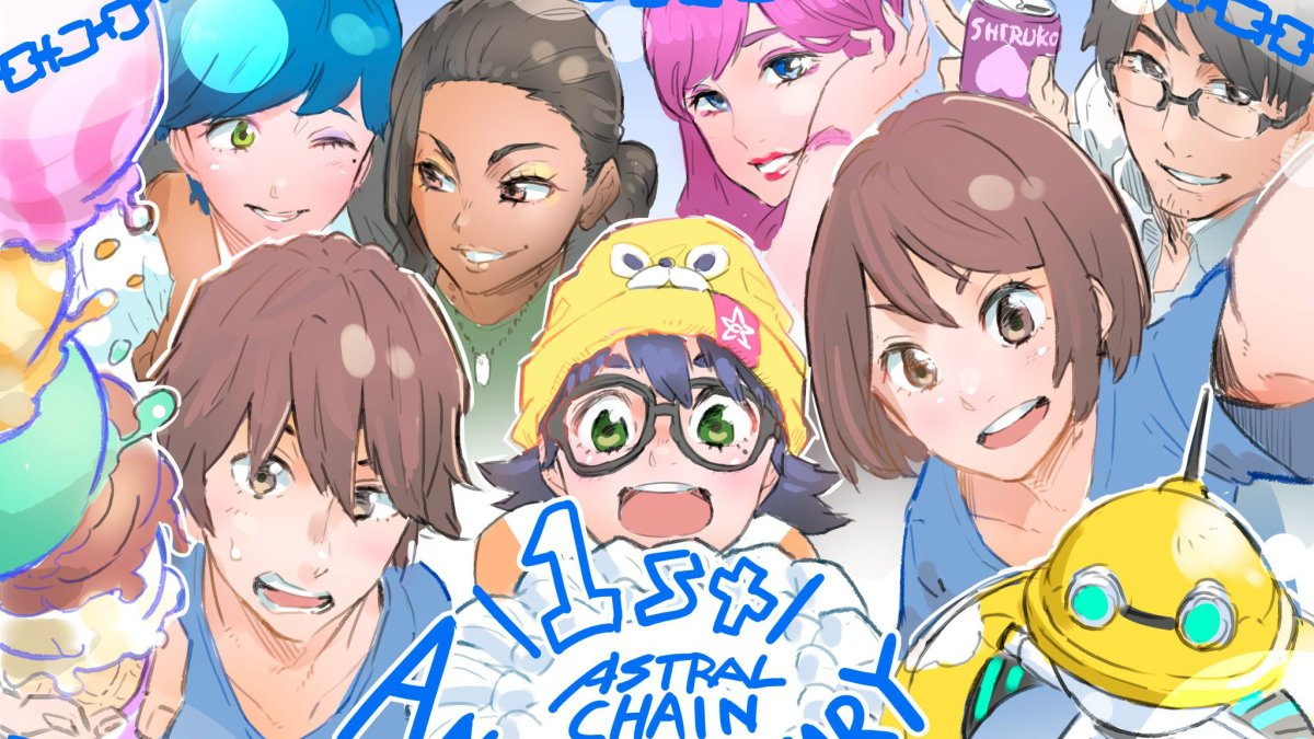 Astral Chain Art Shared on Its First Anniversary - Siliconera