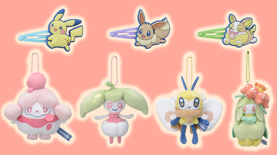 New Pokemon Center Merch Uses Sweet Scent as Its Theme - Siliconera