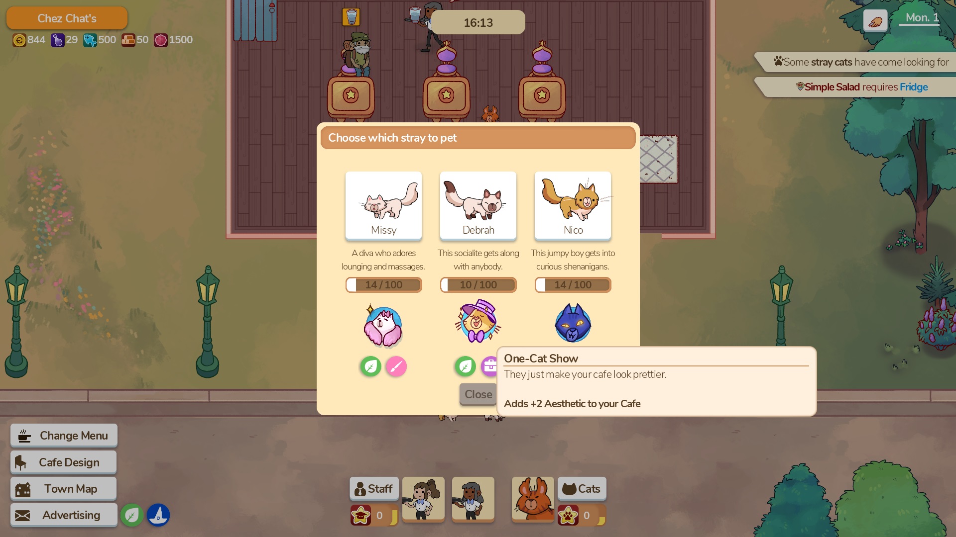 Preview: Cat Cafe Manager Involves Knowing Your Resources - Siliconera