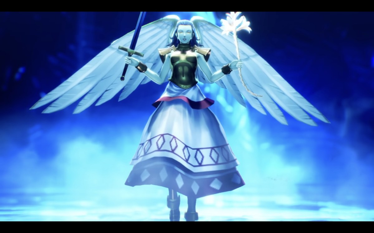 Gabriel Still Holds a Lily and a Sword in SMT V - Siliconera