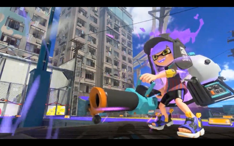 Splatoon 3 Ink Vac Weapon Showcased - Siliconera