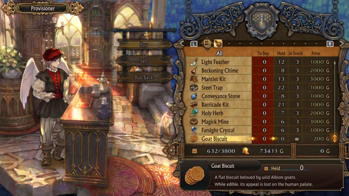 How to Feed Goats for Goat Milk in Unicorn Overlord - Siliconera