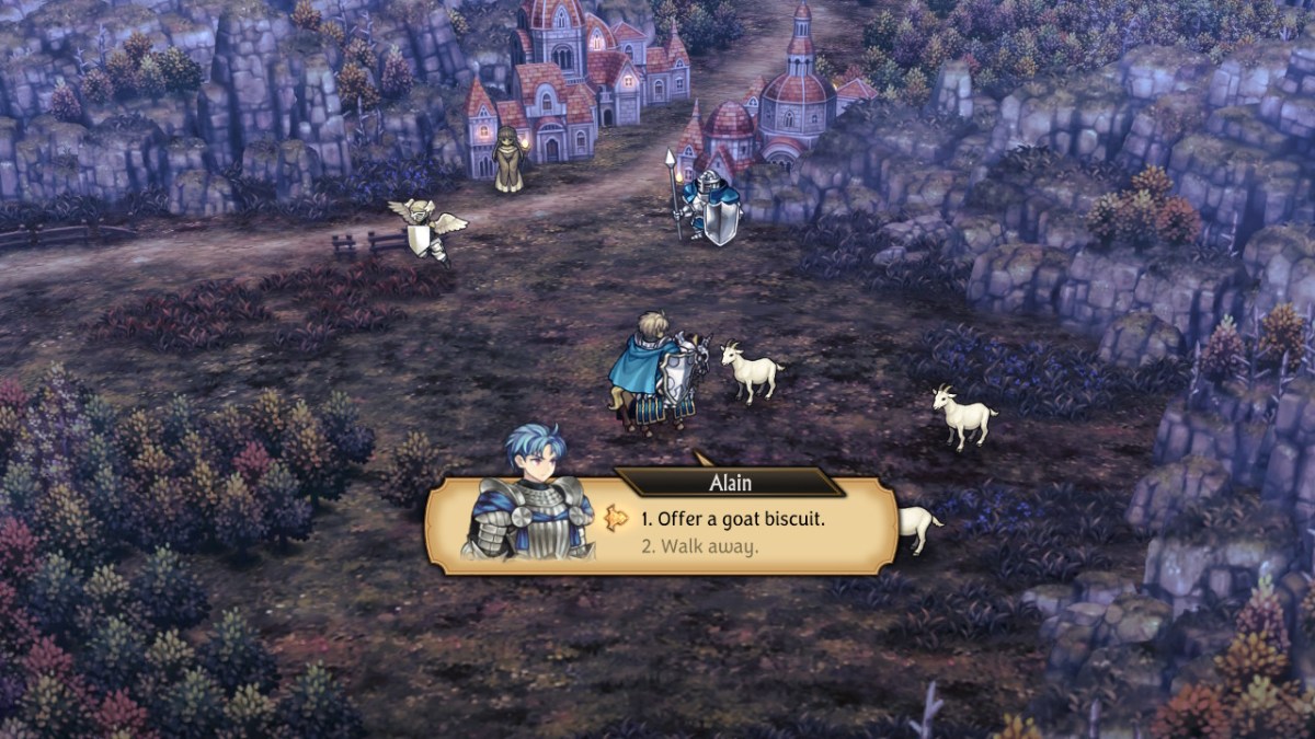 How to Feed Goats for Goat Milk in Unicorn Overlord - Siliconera