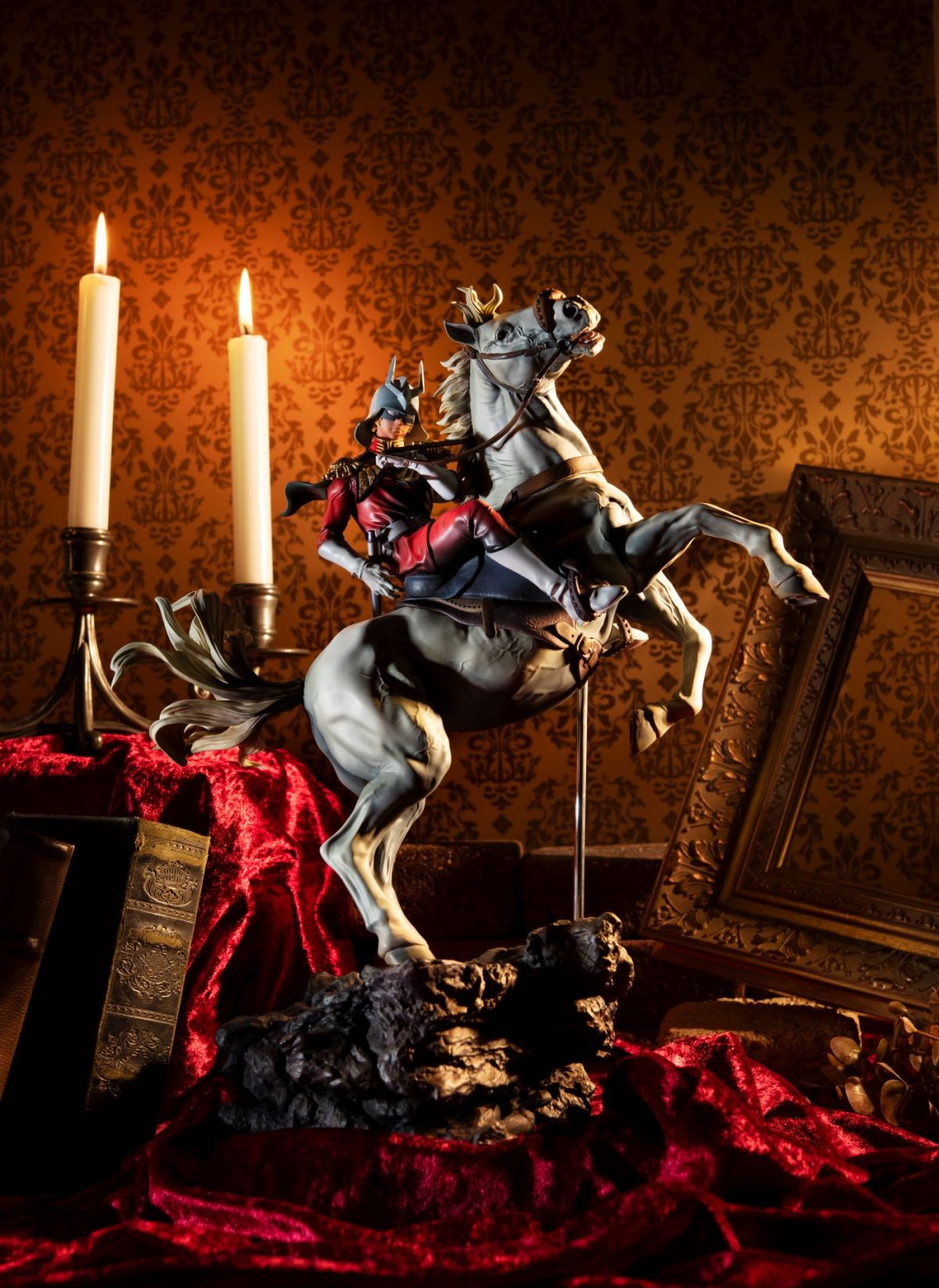 New Gundam Char Aznable Figure Will Include a Horse - Siliconera