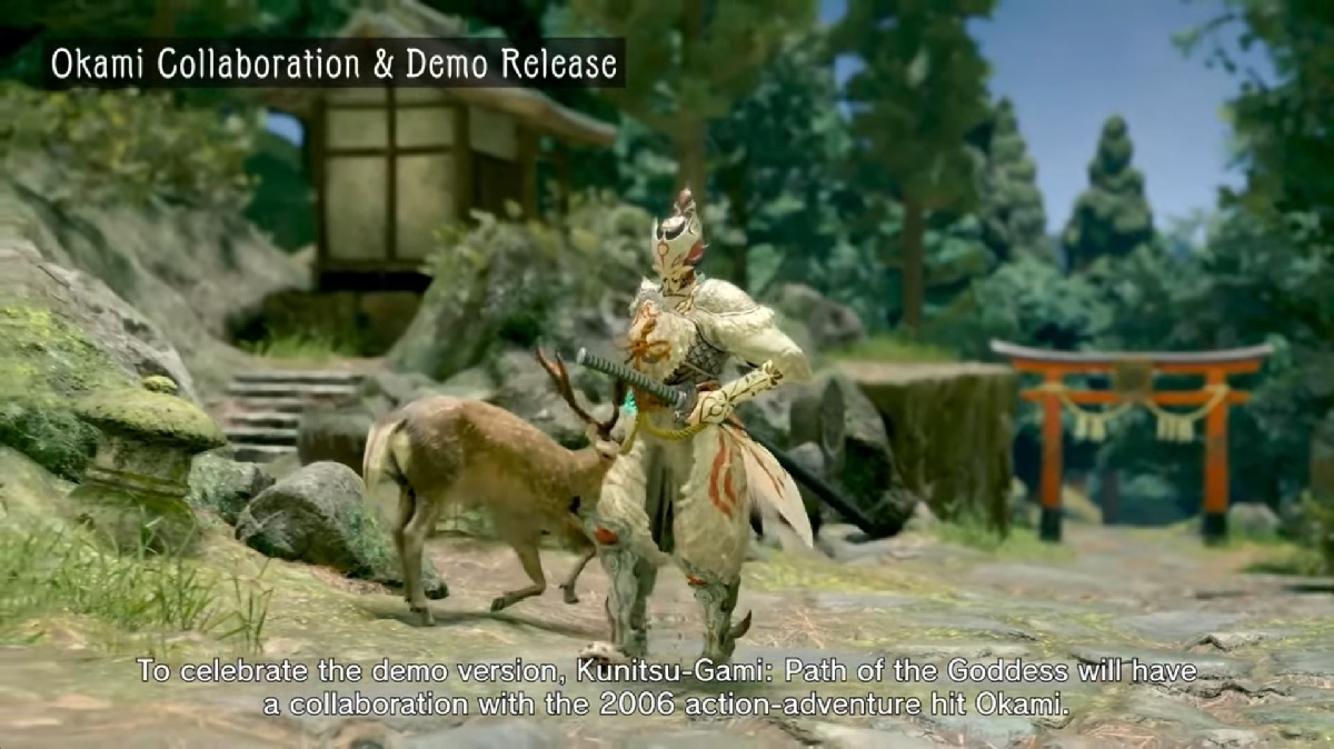 Kunitsu-Gami Demo With Okami Collaboration Now Available - Siliconera