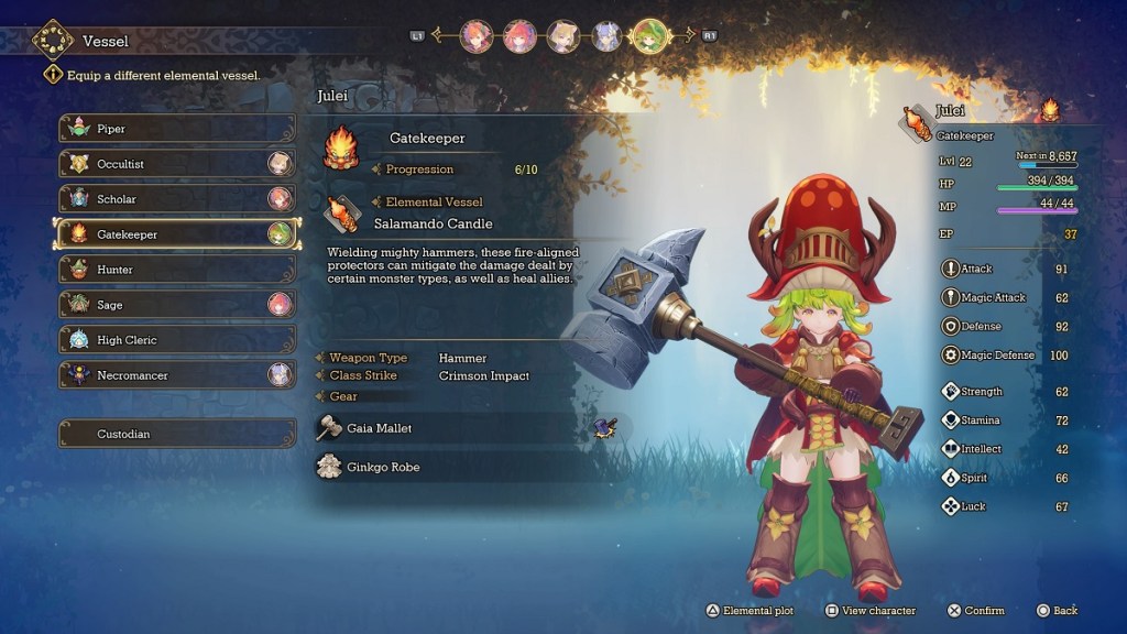 What's The Best Class for Each Character in Visions of Mana? - Siliconera
