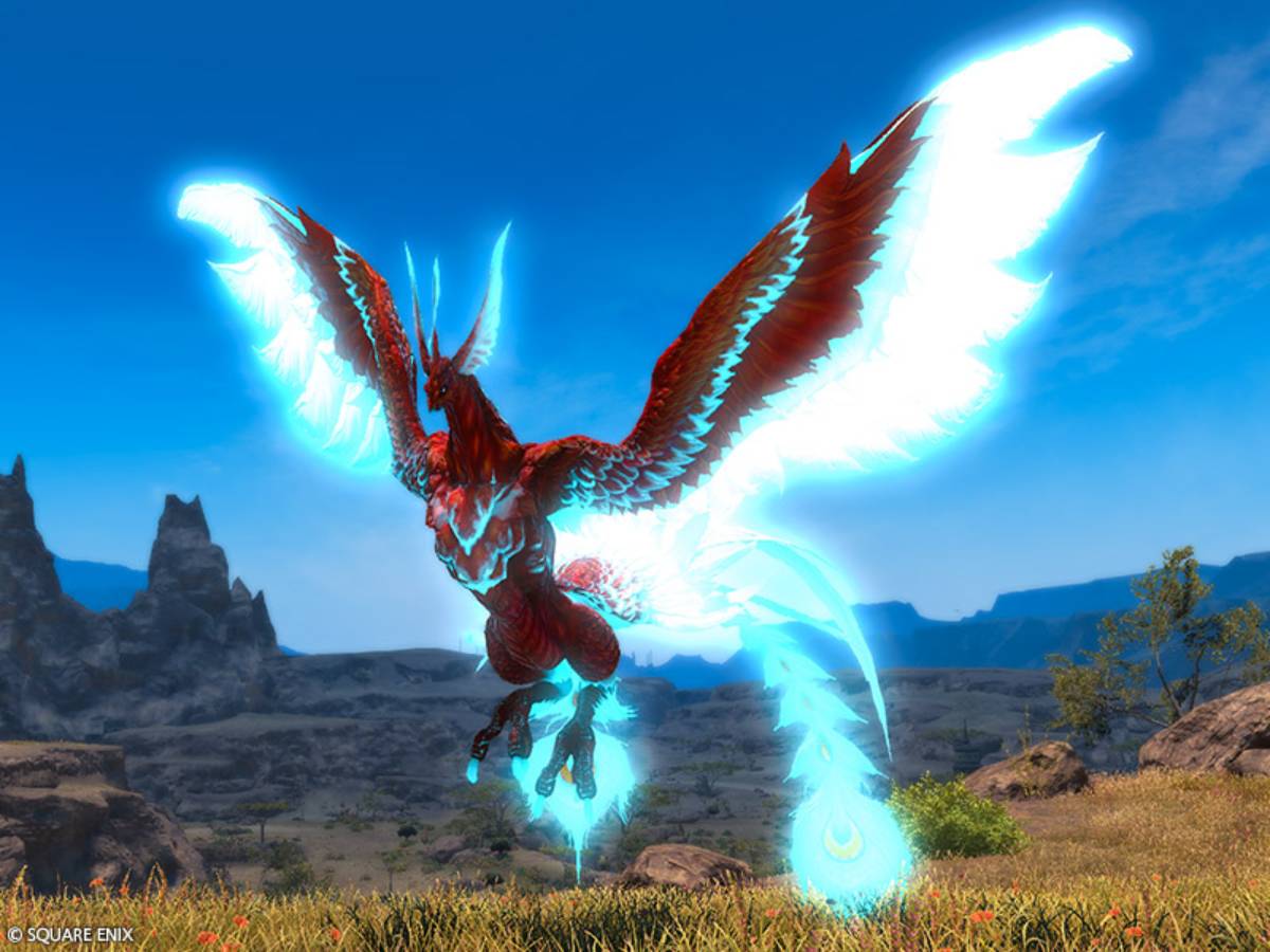 FFXIV The Rising 2023 Reborn Phoenix Mount Added to Store - Siliconera
