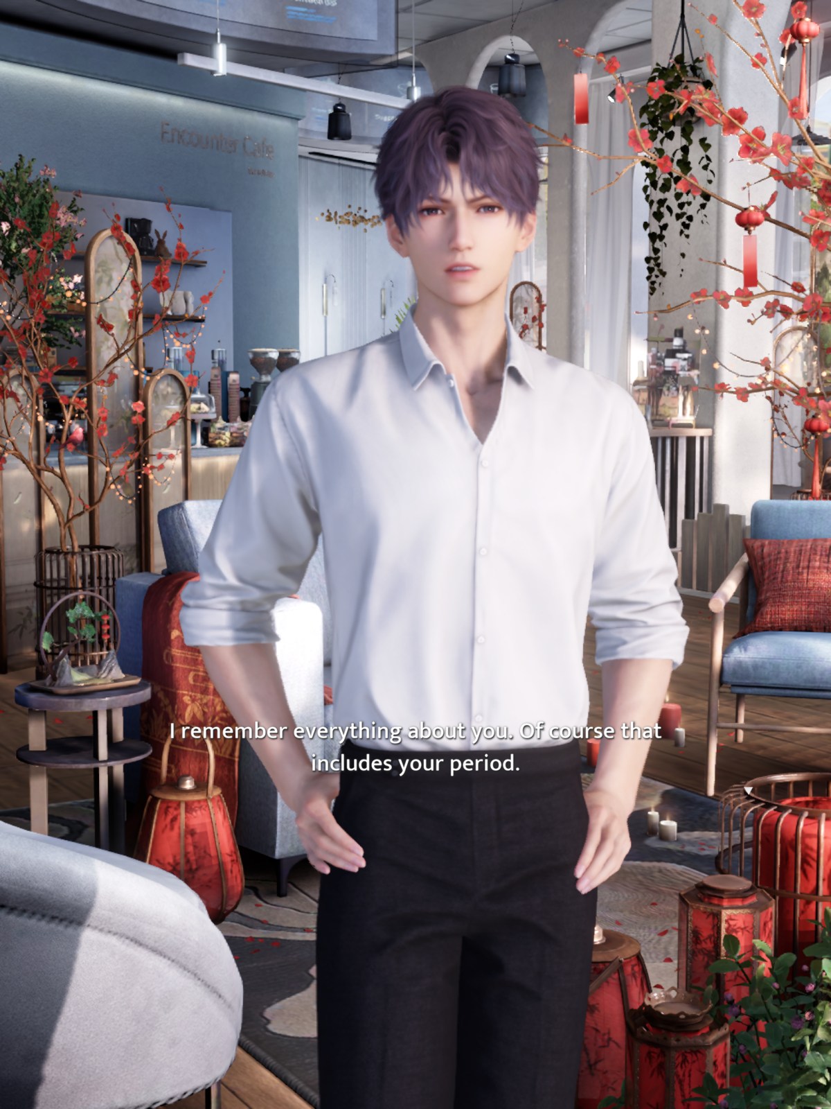 Love and Deepspace Period Tracker Is Both Basic and Boring - Siliconera