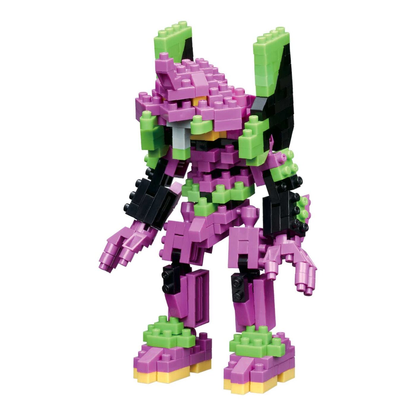 Build Evangelion EVA Unit 01 and 02 With Nanoblock Kits This Fall